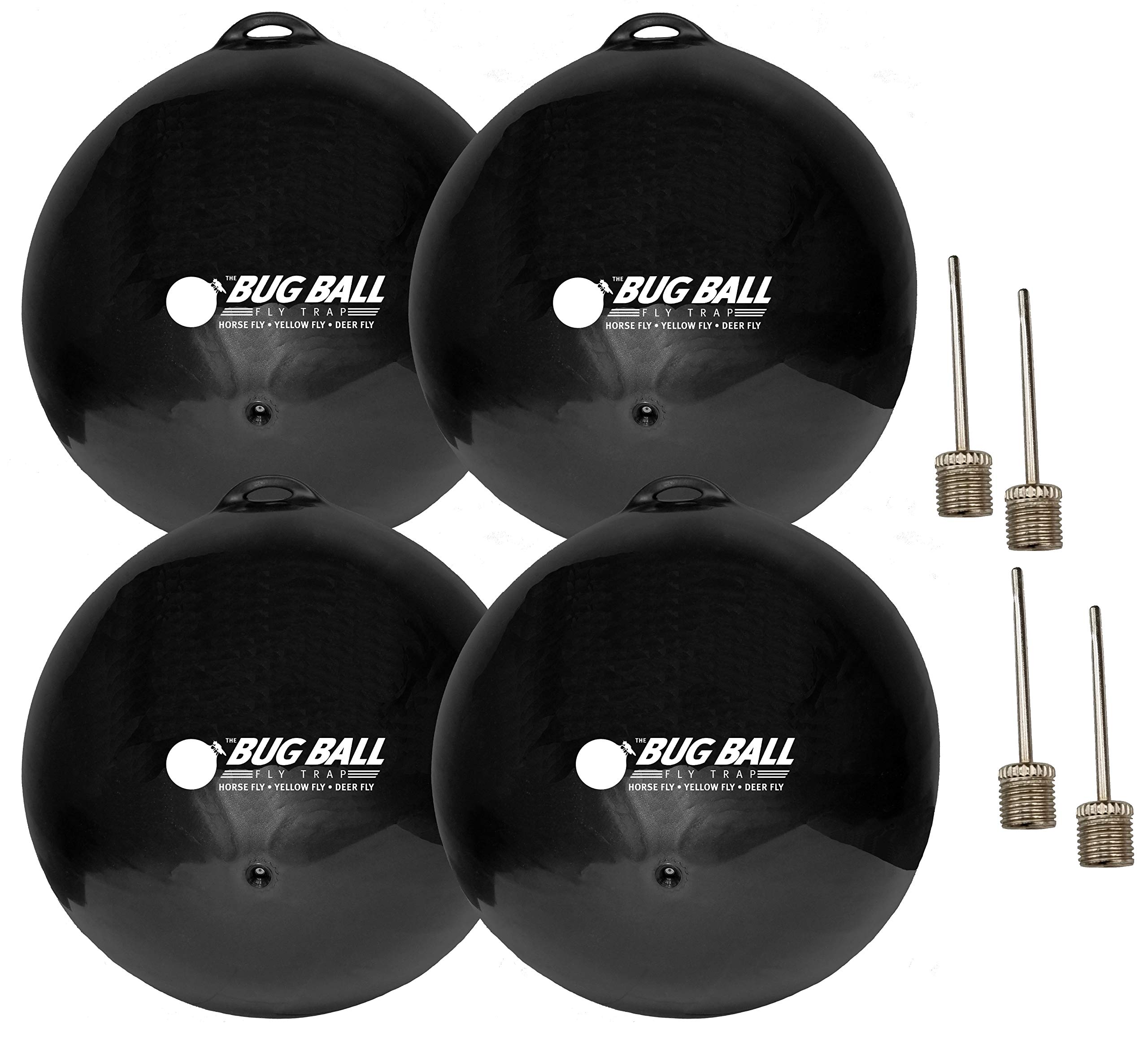 Bug Ball Replacement Ball, 4 Pack - Odorless Eco-Friendly Biting Fly and Insect Killer with NO Pesticides or Electricity Needed, Kid and Pet Safe