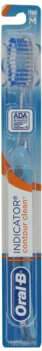 Oral-B Indicator Color Collection Toothbrush, Medium, 1 Count