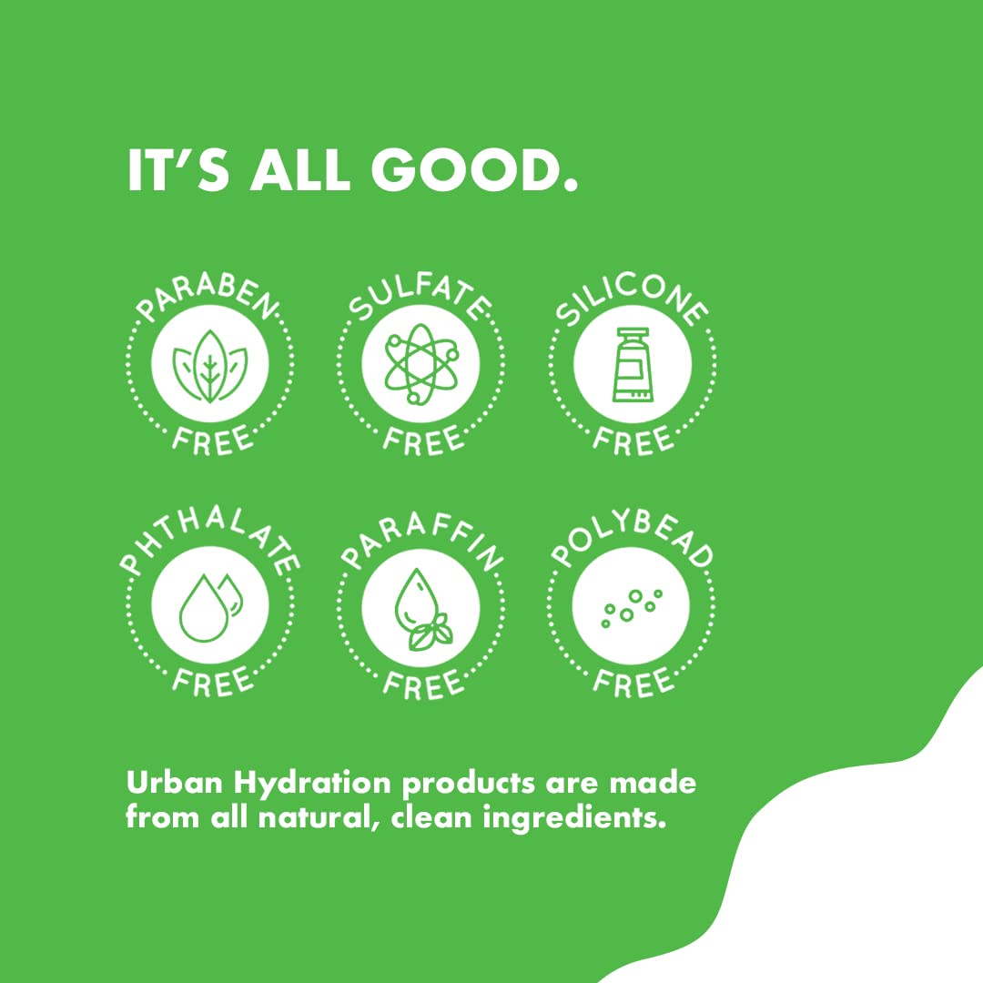 Urban Hydration Bright & Balanced Aloe Vera Leaf Face Wash | Gentle, Hydrates, Detoxes, Fights Acne, Anti-Aging Benefits For All Skin Types, Leaves Skin Moisturized and Smooth | 6 Fl Ounce