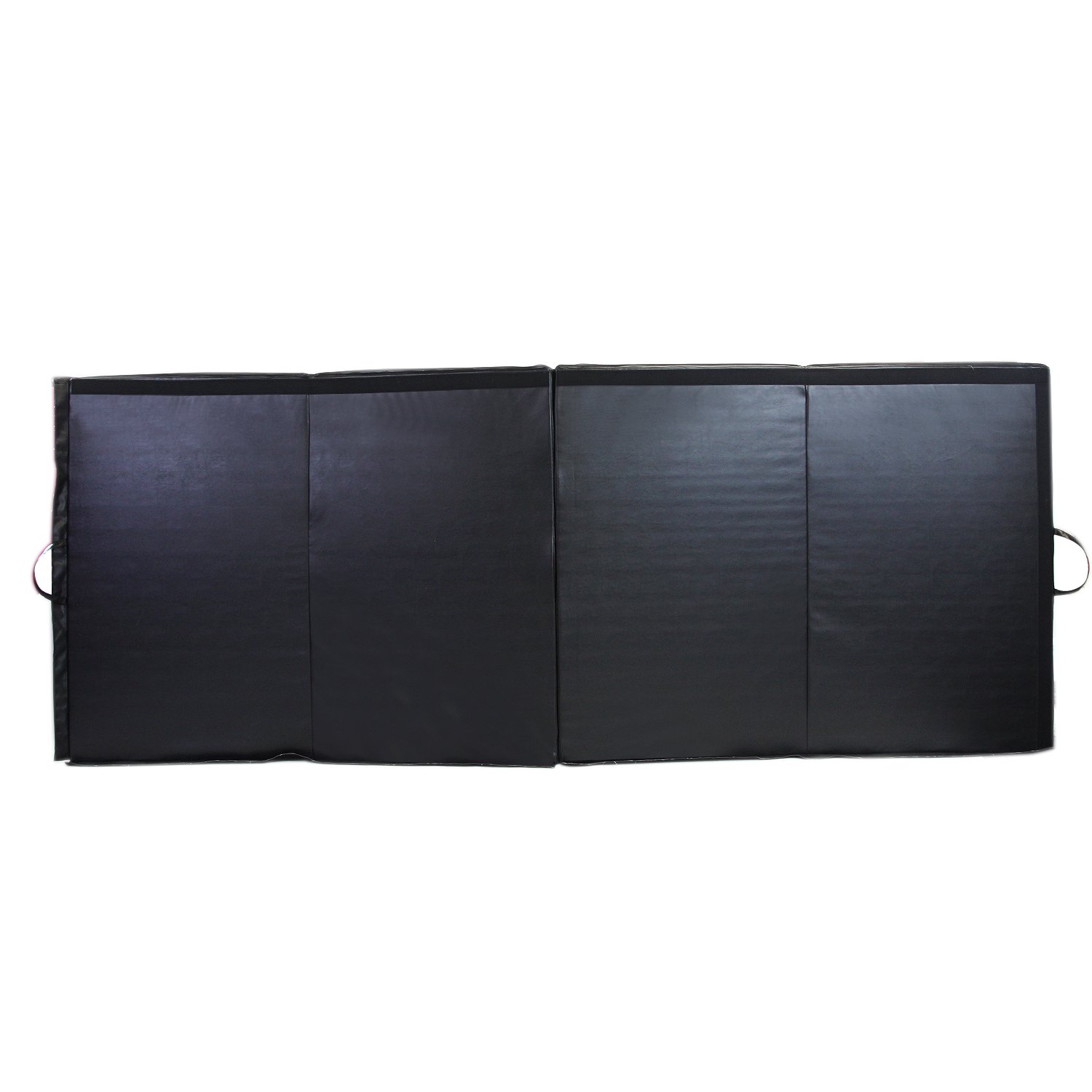 Ainfox Gymnastic Mats, Gymnastic Mats Foldable Thick Panel PU Leather Yoga Fitness Equipment Green (1310) (Green, 4'x8'x2'')