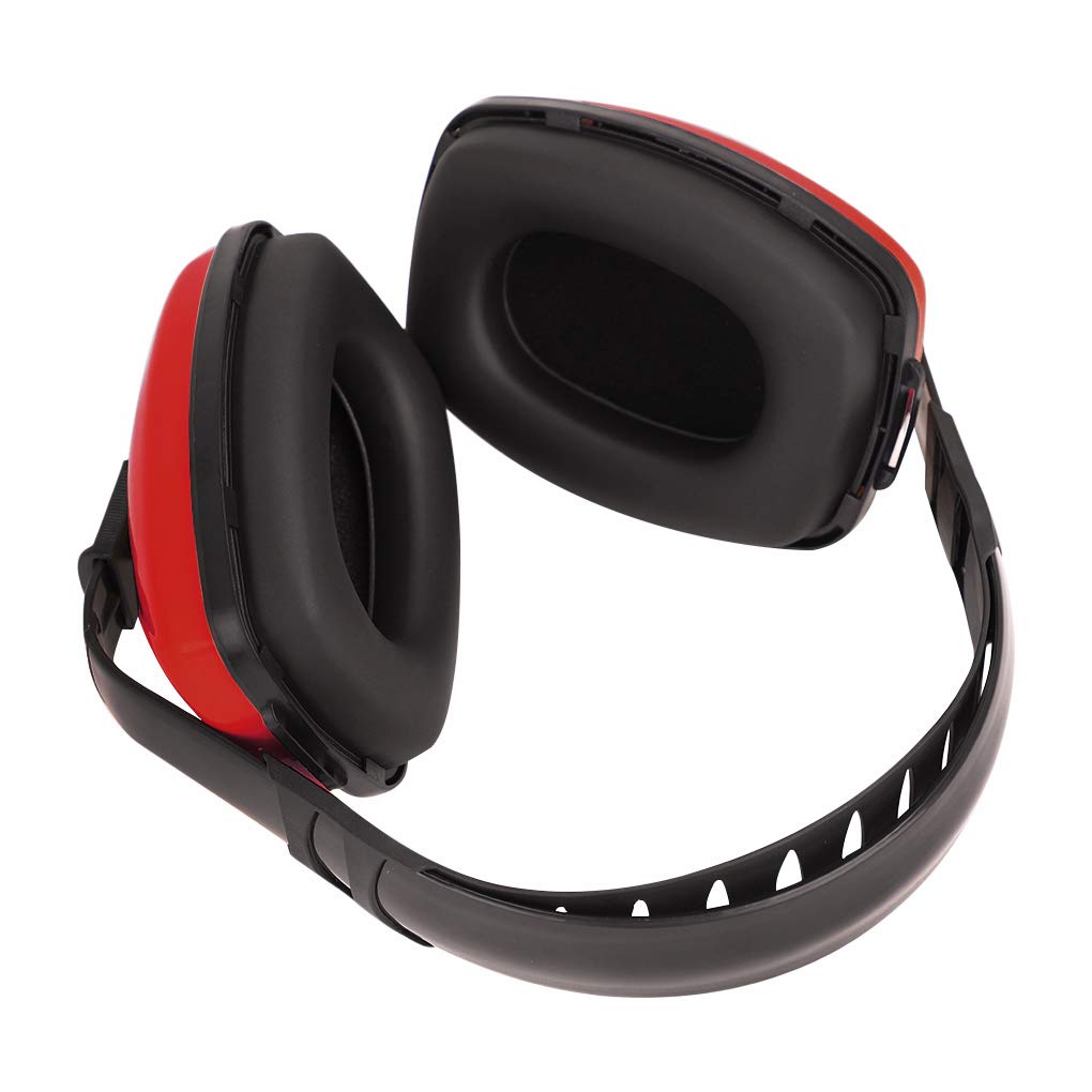 Anti-Noise Earmuffs Adjustable Shooter Target Hearing Protection Ear Protector Blocking Sound Reduction Shooting Hunting Defender Over The Head Ear Muff for Women Men Adults