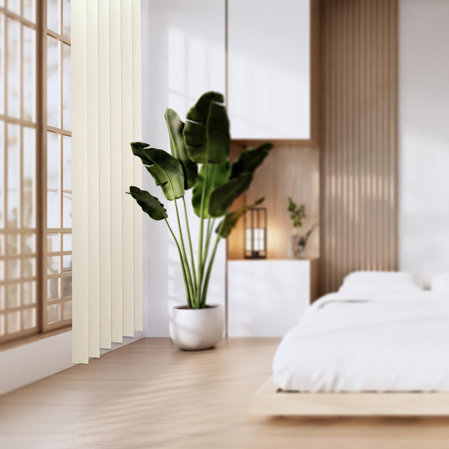 Amazing Drapery Hardware Premium Vinyl/PVC Vertical Blind Replacement Slats, 20 Pack, Off White - Smooth, Curved Style - DIY-Friendly and Trimmable Length - Ideal for Replacing Broken Blinds