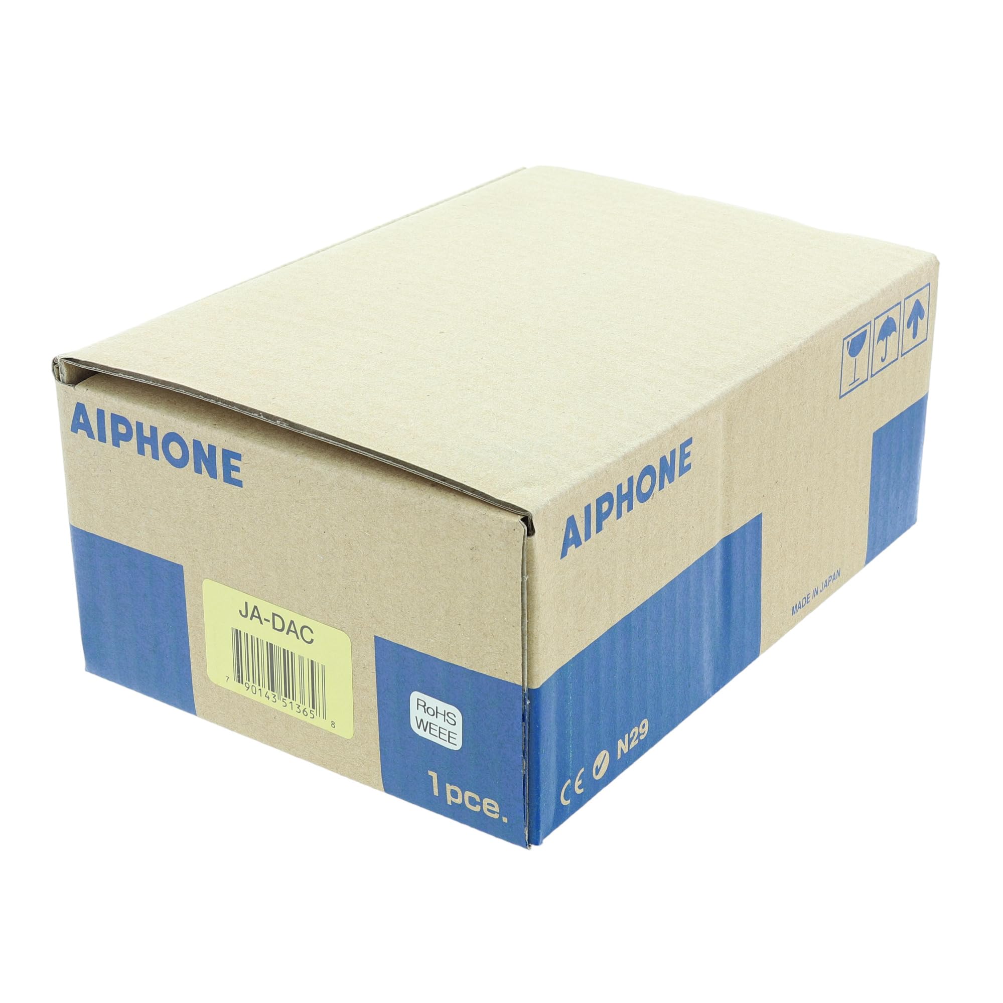 Aiphone JA-DAC Surface-Mount Audio/Video Door Station with Camera Controls, For Use with JA Series Audio/Video Intercom System
