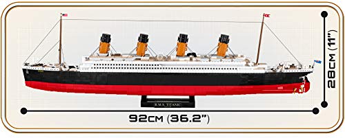 COBI Historical Collection R.M.S. Titanic, Limited Edition, Scale 1:300 (2840 Pieces)