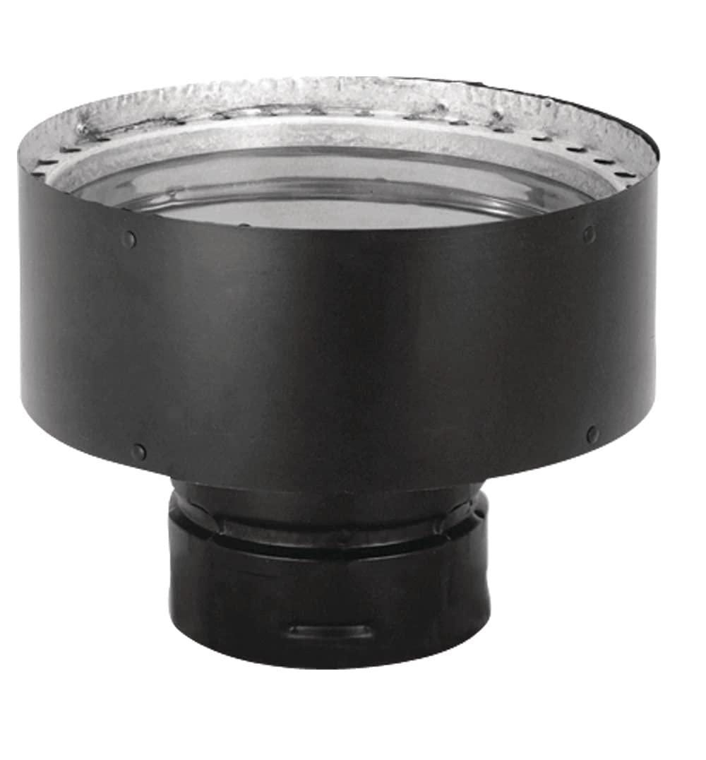 DuraVent 3PVL-X6 PelletVent Double-Wall Air-Insulated Pellet Stove Chimney Adapter with Stainless Steel Inner Wall and Galvalume Outer Wall, 6" Diameter