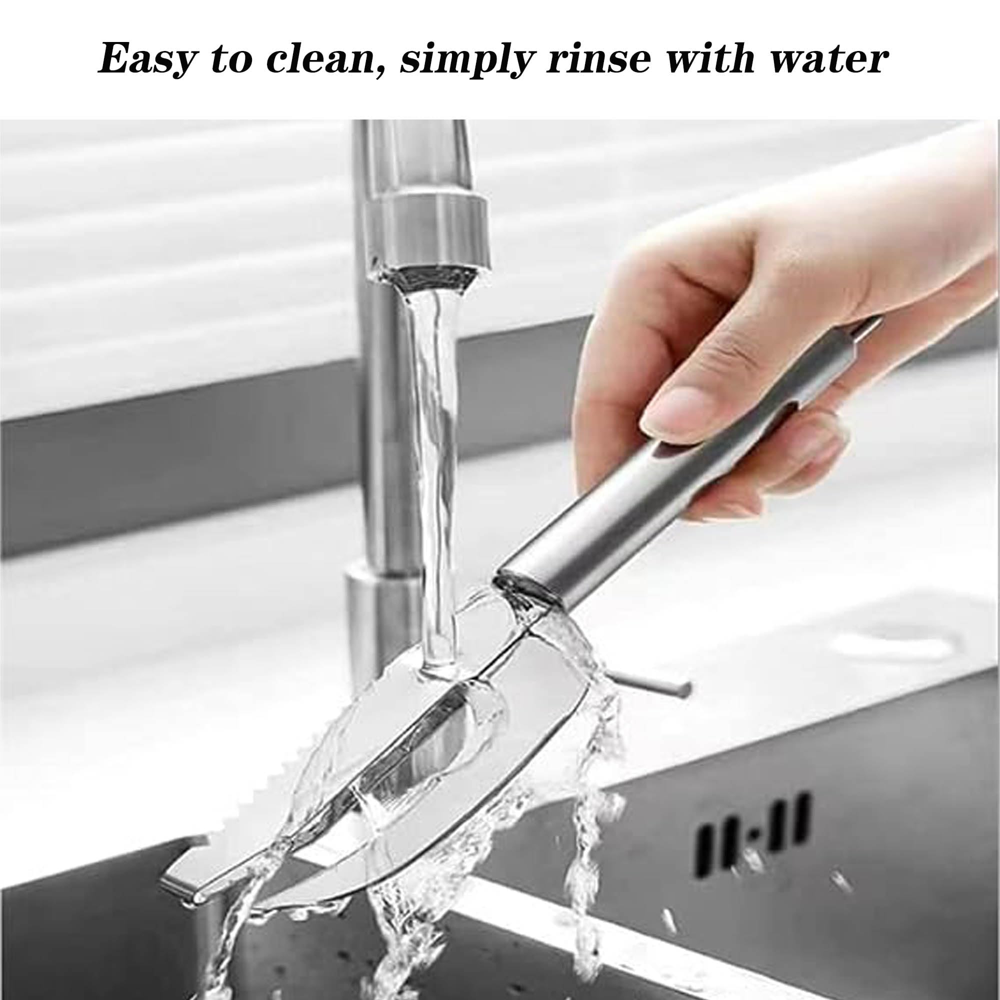 UnisonPet Fish Scaler Tool Fish Scale Knife Cut/Scrape/Dig 3-in-1 Multifunction Fish Scale Knife Fish Scale Remover Household Kitchen Fish Scale Tool