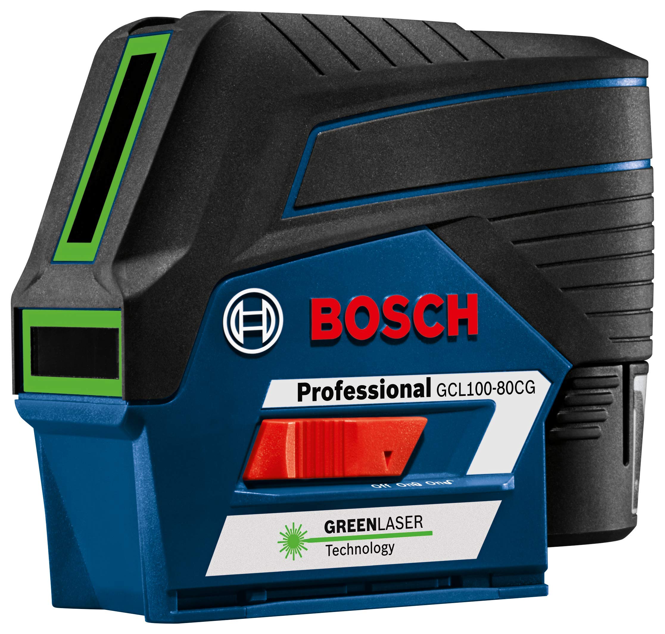 Bosch GCL100-80CG 12V 100ft Green Combination Laser Level Self-Leveling with VisiMax Technology, Fine Adjustment Mount & Hard Carrying Case