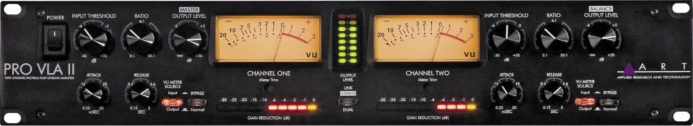 ART Pro VLAII Professional Two Channel Compressor
