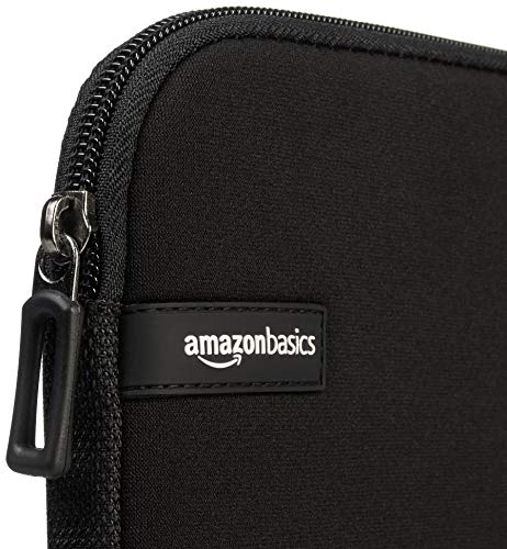 Amazon Basics 13.3-Inch Laptop Sleeve, Protective Case with Zipper - 10-Pack, Black