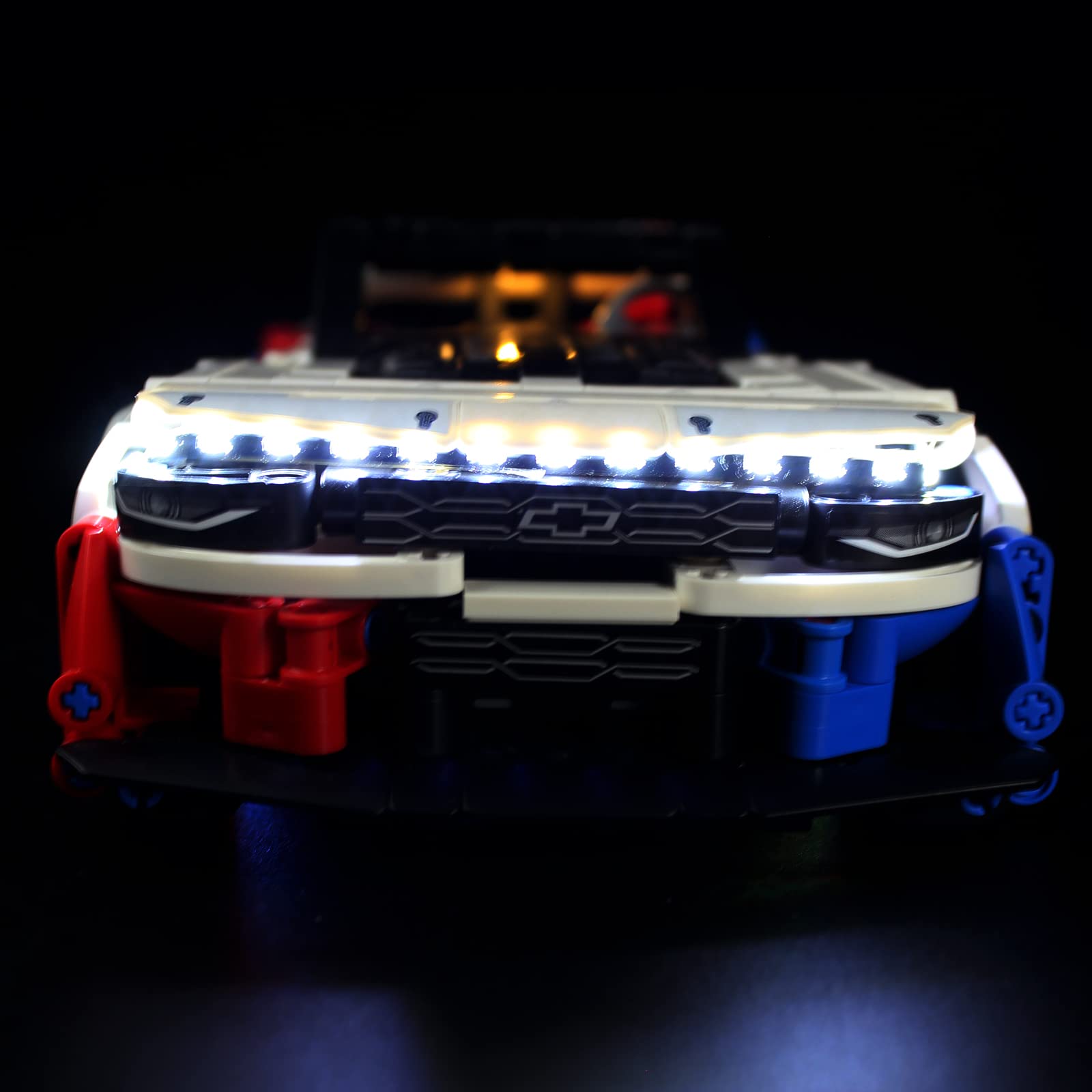 ANGFJ Led Lighting Kit for Lego Lego 42153 Technic NASCAR Next Gen Chevrolet Camaro ZL1 Model Car Light Sets (Not Include Lego Set)