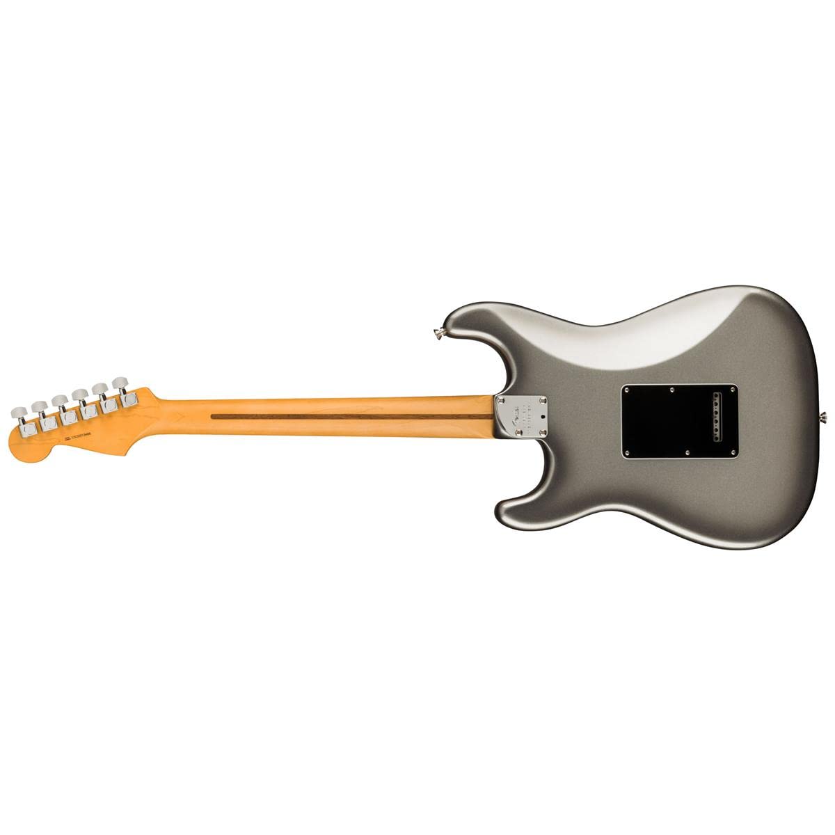 Fender 6 String Solid-Body Electric Guitar, Right, Mercury (0113900755)