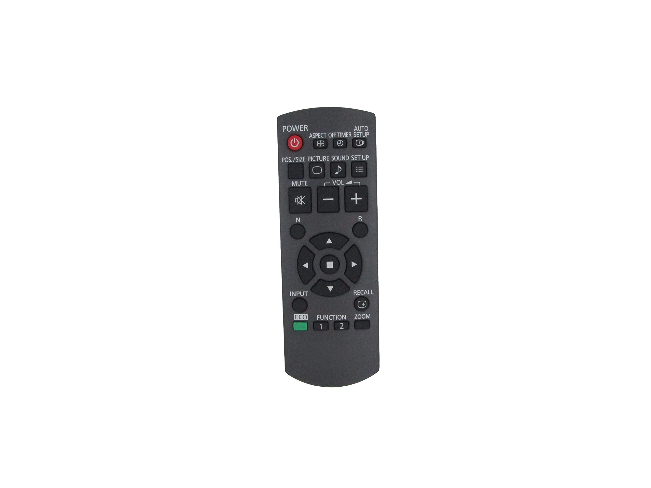 HCDZ Replacement Remote Control for Panasonic N2QAYA000099 TH-42LF80 TH-42LF80U TH-43LFE8 TH-43LFE8U TH-48LFE8 TH-48LFE8U TH-43LFE8U Full HD LCD Display