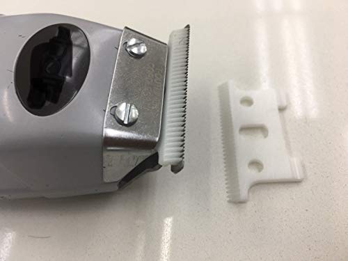 barber supply Ceramic Blade Cutter for Andis Blackouts, White Ceramic