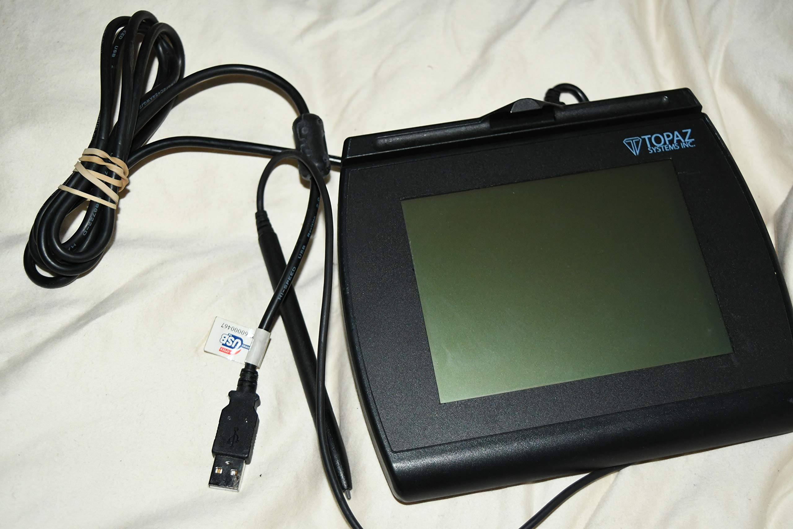 Topaz SignatureGem LCD 4x5 T-LBK766-BHSB - signature terminal - By NETCNA