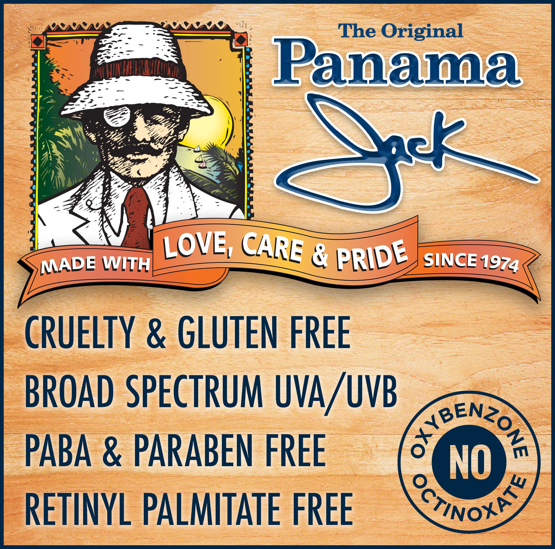 Panama Jack Sunscreen Lotion, SPF 30, 6 Fl Oz,5130