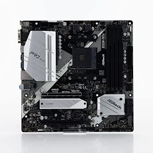 ASRock B550M PRO4 Supports 3rd Gen AMD AM4 Ryzen™ / Future AMD Ryzen™ Processors Motherboard