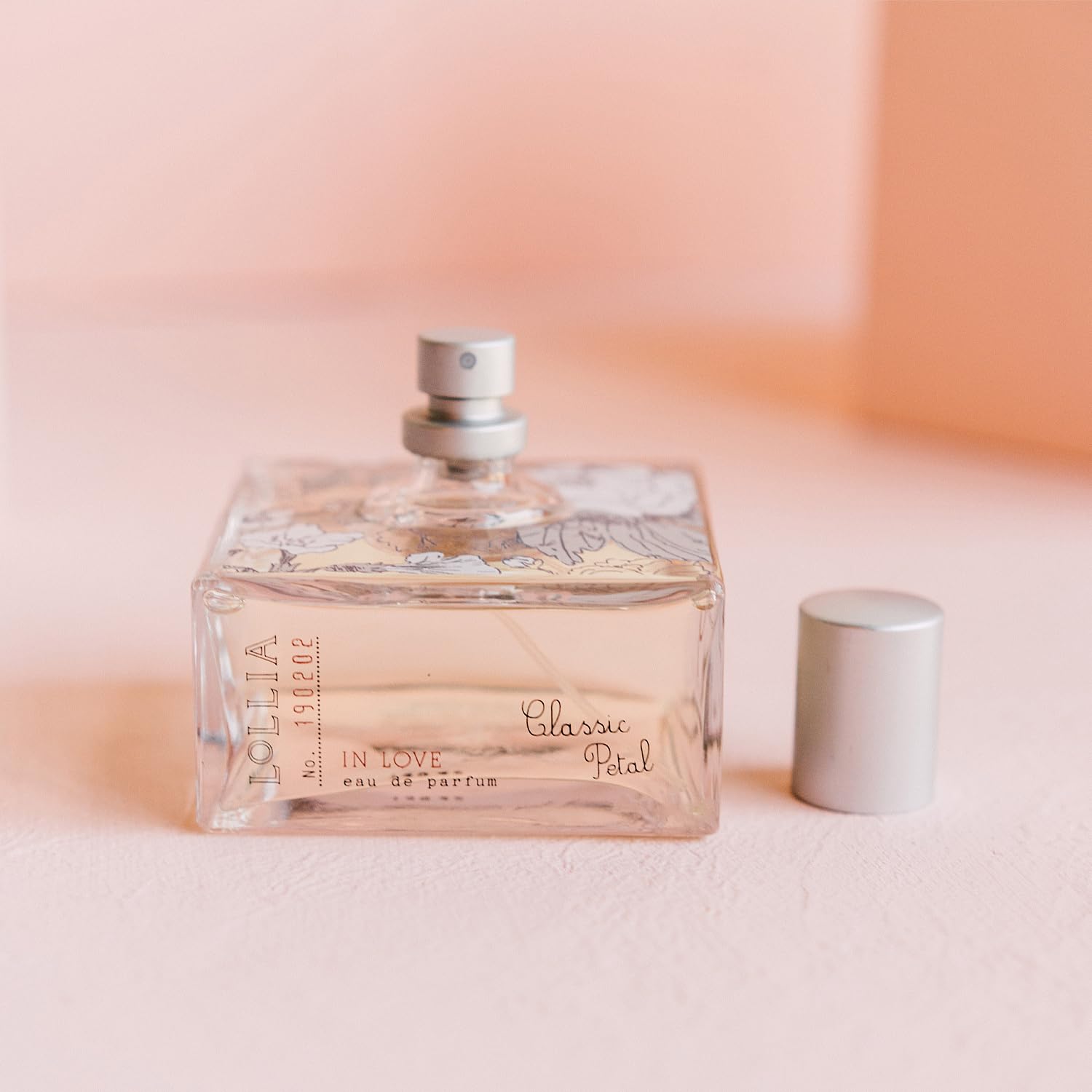 LOLLIA In Love Eau de Parfum, 3.4 fl. oz. - Classic Petal – Beautifully Captivating Perfume, Women’s Perfume, Eau de Parfum Spray for Women, Women’s Fragrance