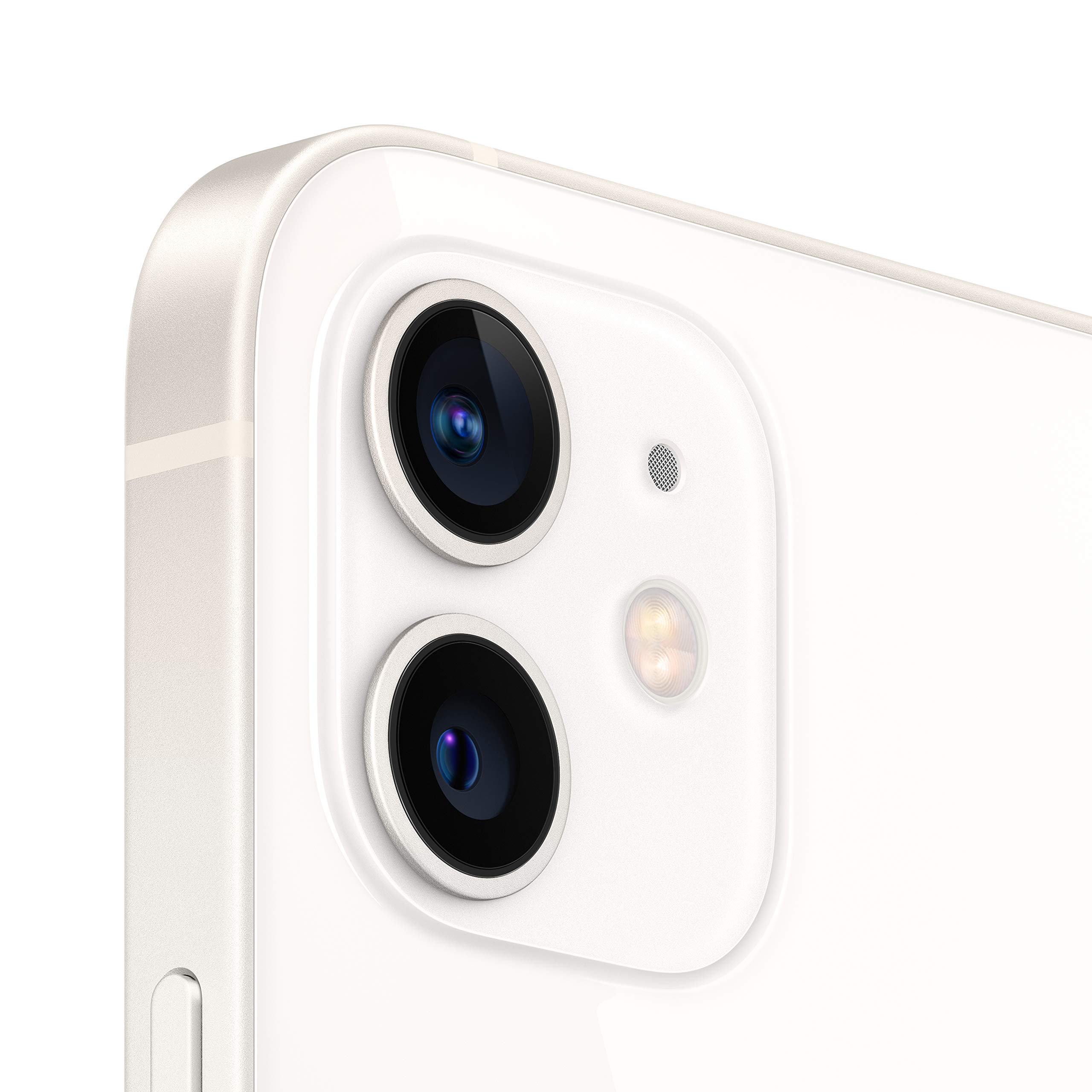 Apple iPhone 12 (256GB, White) [Locked] + Carrier Subscription