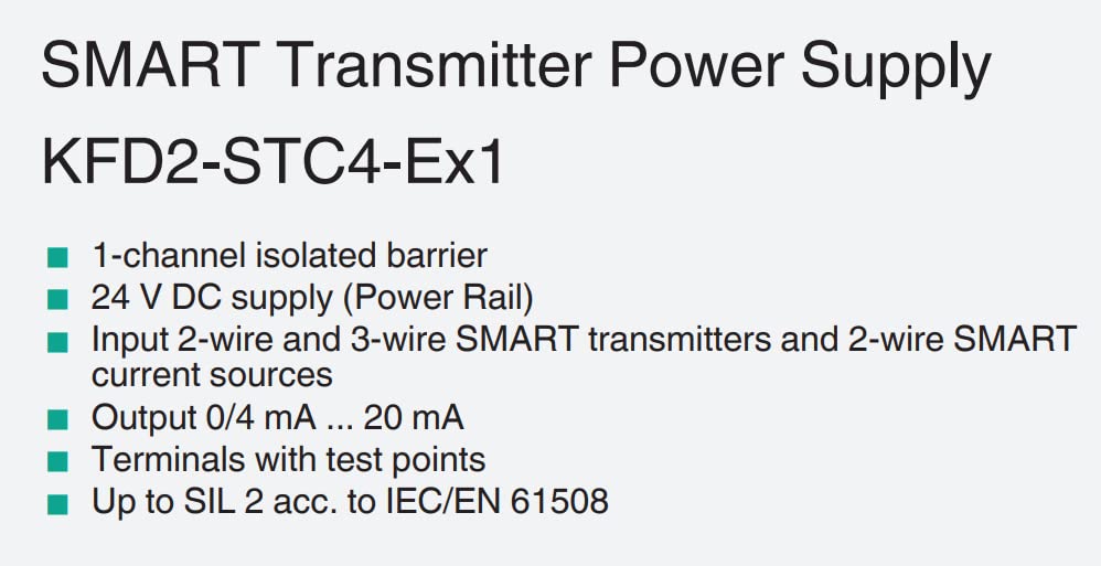 Smart Transmitter Power Supply KFD2-STC4-Ex1