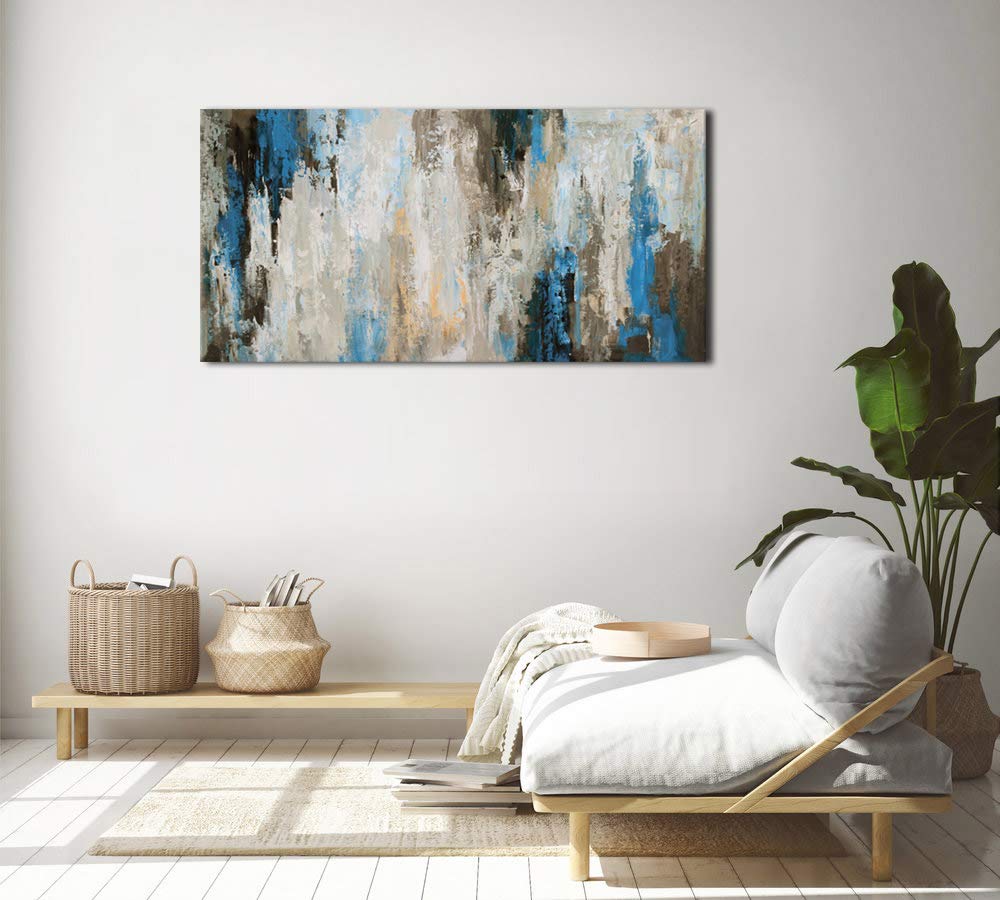 arteWOODS Abstract Wall Art Canvas Pictures Wall Decor Modern Abstract Artwork Contemporary Wall Art Decor for Bedroom Living Room Bathroom Kitchen Office Home Framed Ready to Hang 20" x 40"