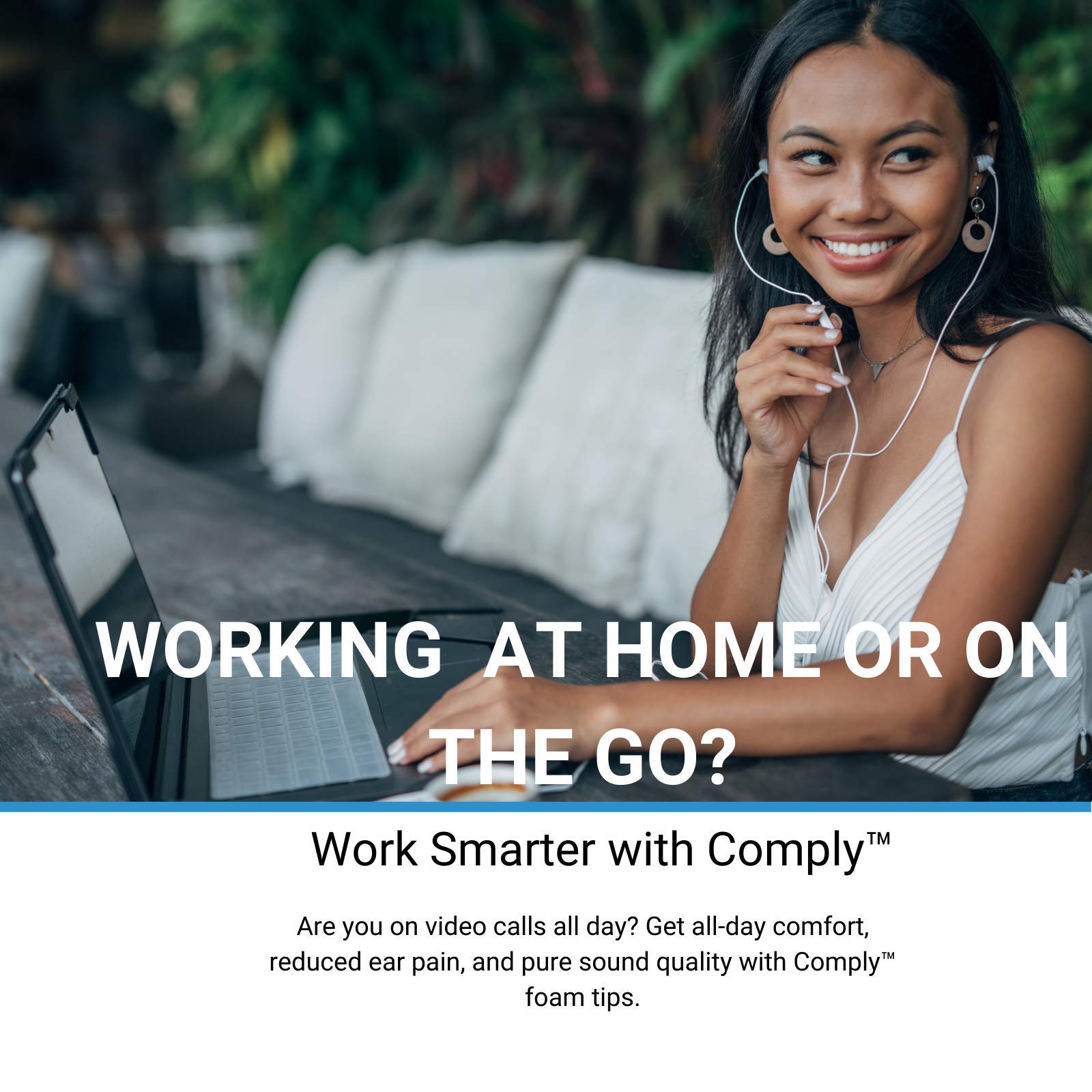 Comply Aware Pro SmartCore Earbud Tips Variety Pack - Situational Awareness - Sport Pro, Audio Pro, Aware Pro (Medium, 3 Pairs)