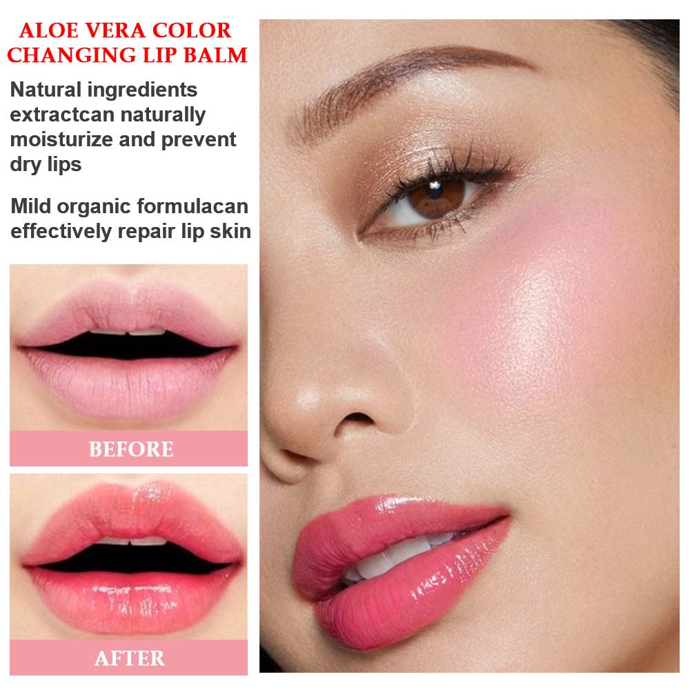 BINGBRUSH 2 Pcs Orange Color Changing Lipstick Queen,PH Mood Long Lasting Labiales Lip Gloss Lip Balm Tinted Magic Lip Stain Makeup Moisturize Lipstick Set for Women