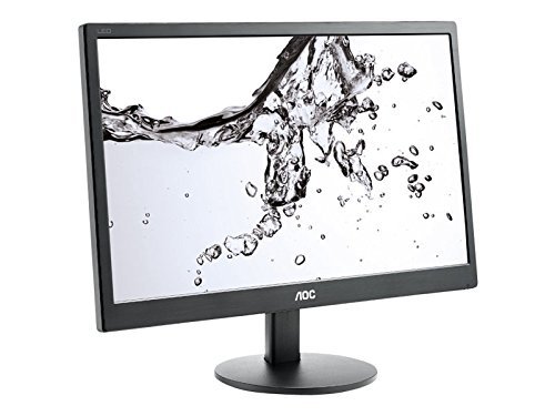 AOC e970swn 18.5-Inch LED-Lit Monitor, 1366 x768 Resolution, 5ms, 20M:1 DCR, VGA, VESA (Renewed)