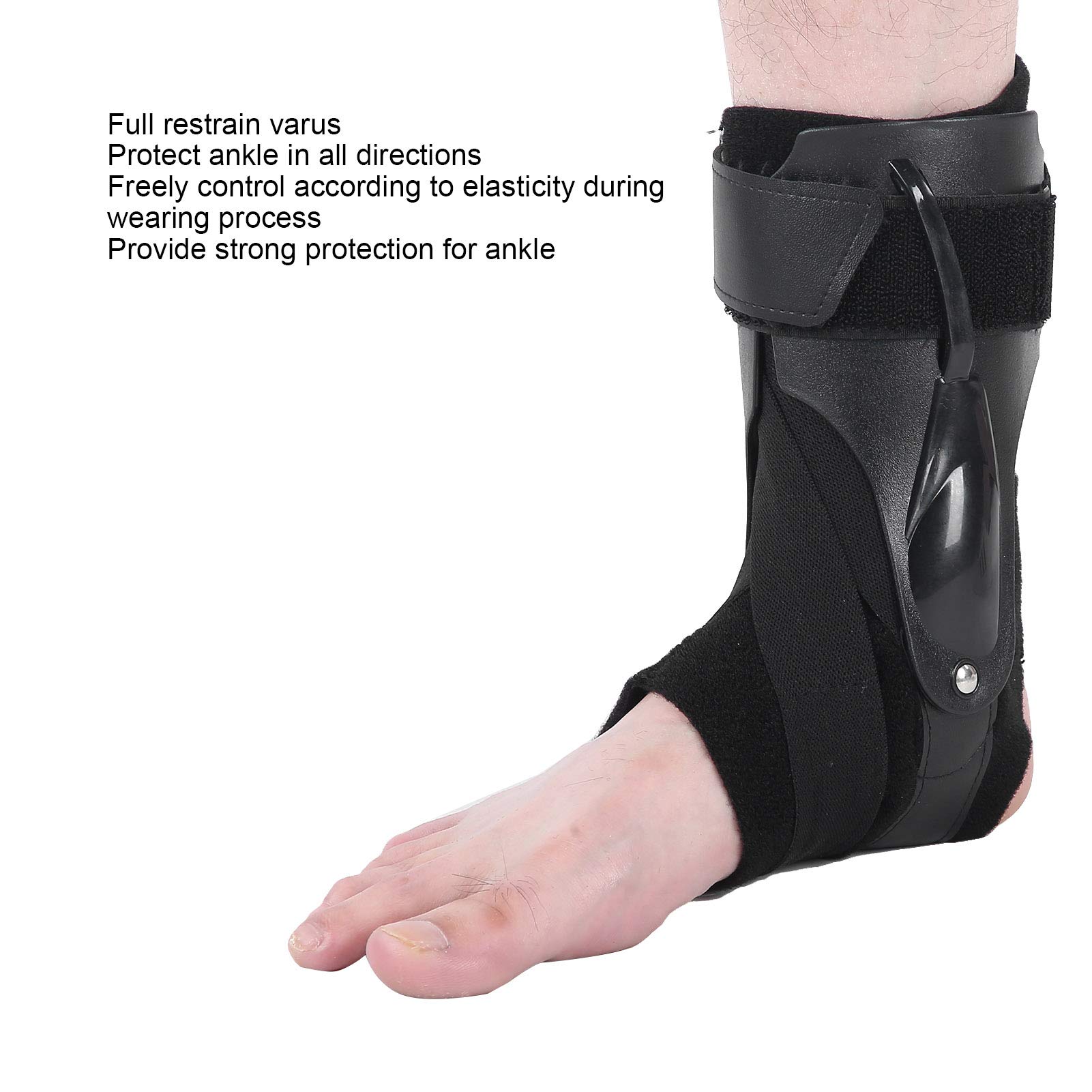 Ankle Brace, Ankle Brace Compression Sleeve Super Elastic Comfortable Ankle Support Brace Adjustable Ankle Brace, for Basketball Injury Recovery Running