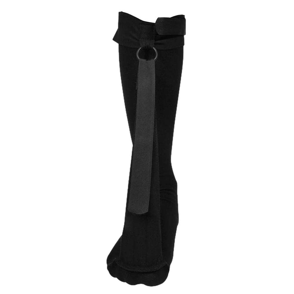 Adjustable Elastic Ankle Support Ankle Foot Squat Support Protection Protective Ankle Brace Support Guard Sprains Injury Wrap Elastic Splint Strap (S) (L)