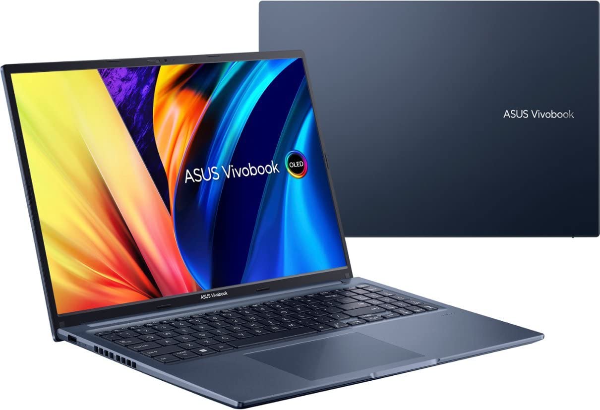 Asus VivoBook 16" LCD WUXGA (1920 x 1200) Laptop | AMD Ryzen R7-5800H(Beat i7-1195G7) | 24GB RAM | 1024GB SSD | AMD Radeon Graphics | Windows 11 Home | Blue | Bundle with Wireless Mouse