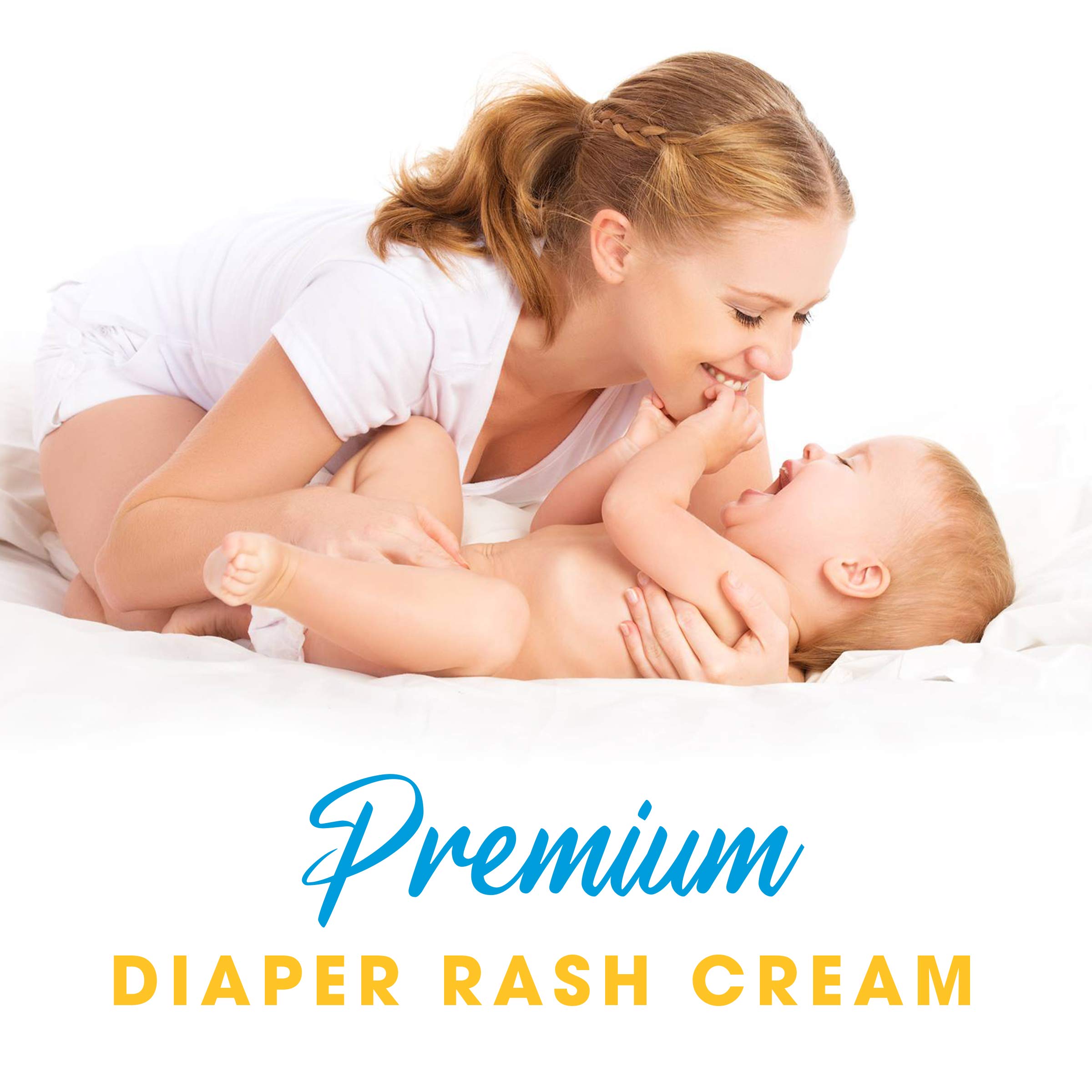 Triple Paste Diaper Rash Cream, Hypoallergenic Medicated Ointment for Babies, 8 oz (Pack of 2)
