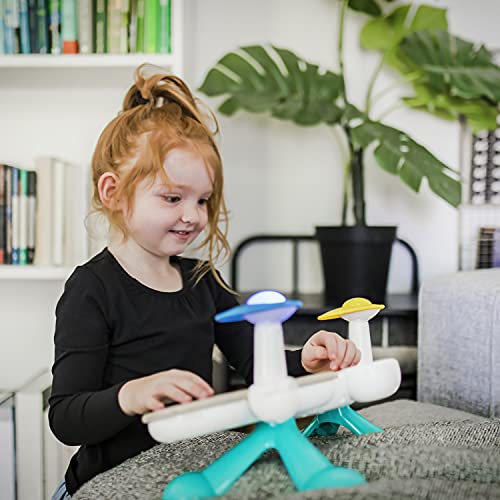 Baby Einstein Together in Tune Drums Safe Wireless Wooden Musical Toddler Toy, Magic Touch Collection, Age 12 Months+