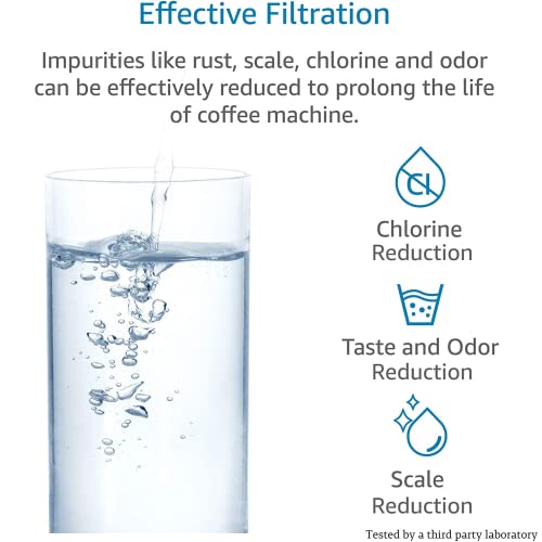 AQUACREST TÜV SÜD Certified Coffee-Machine Water Filter Replacement for Krups F088 Filter, XP5220, XP5240, EA82 and EA9000-Including Various Models of AEG®, Bosch®, Siemens®, Gaggenau® (Pack of 2)