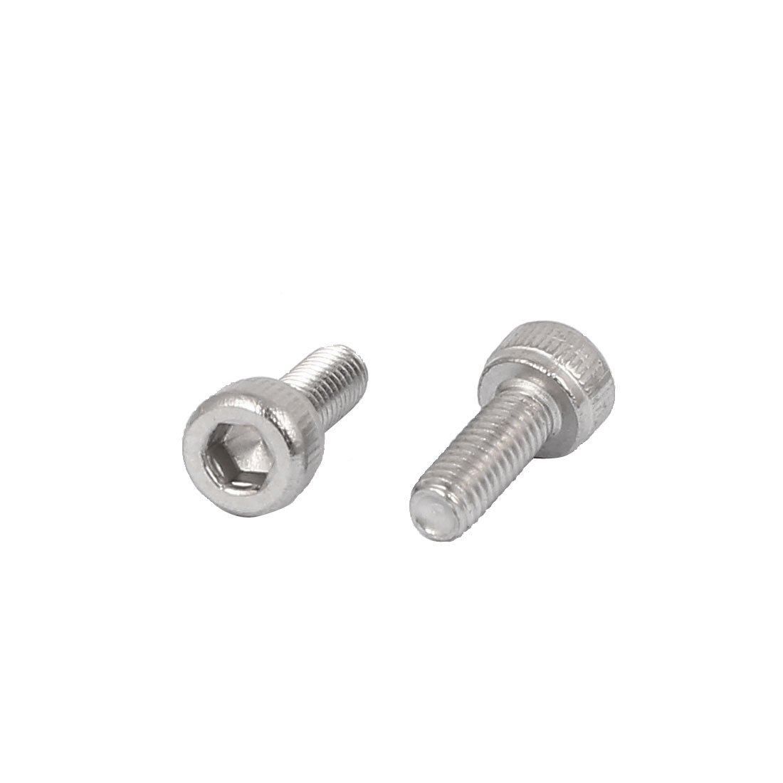 uxcell® M3x8mm Thread 304 Stainless Steel Hex Socket Head Cap Screw Bolt DIN912 55pcs