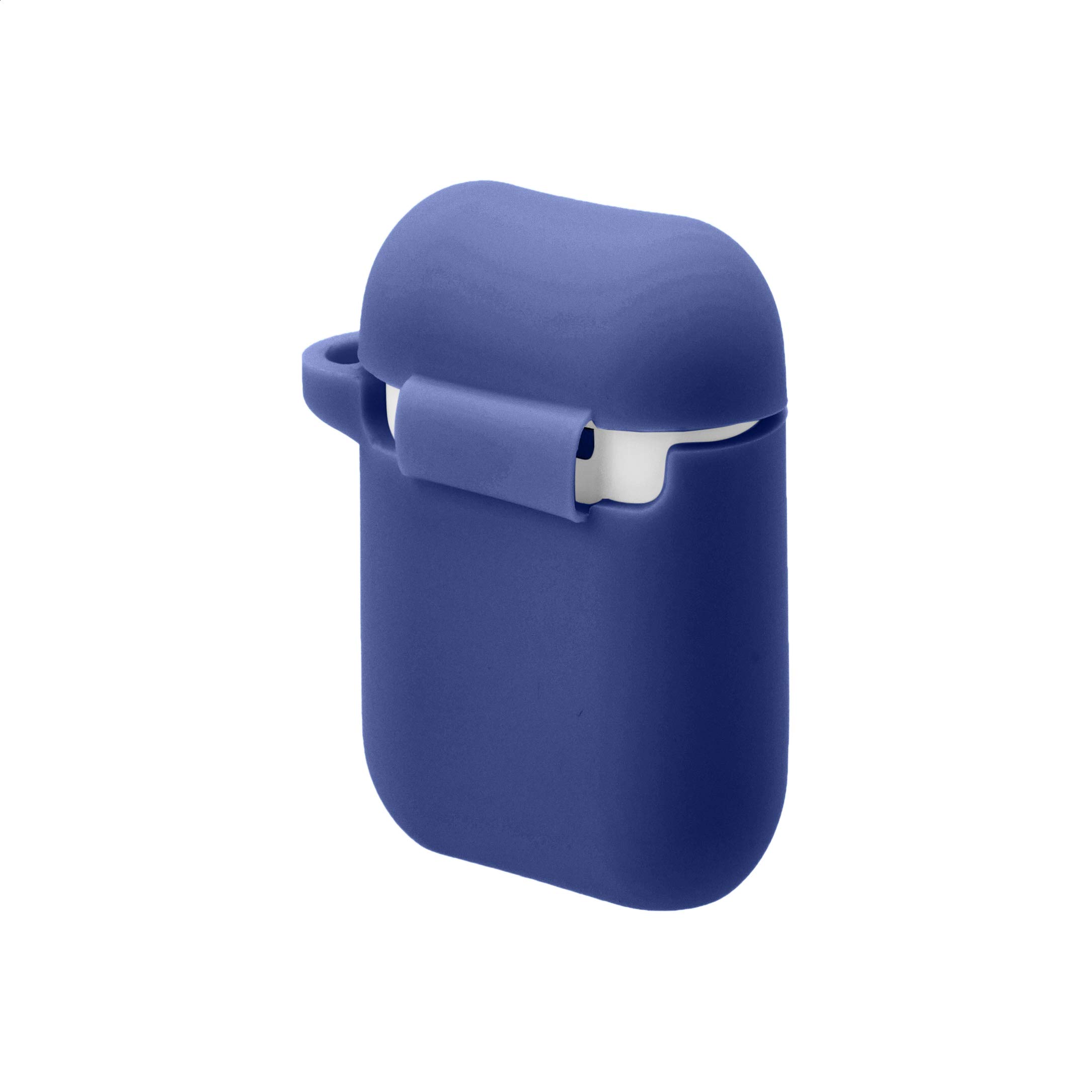 Amazon Basics AirPods Case - Compatible with Apple AirPods 1 & 2, Navy