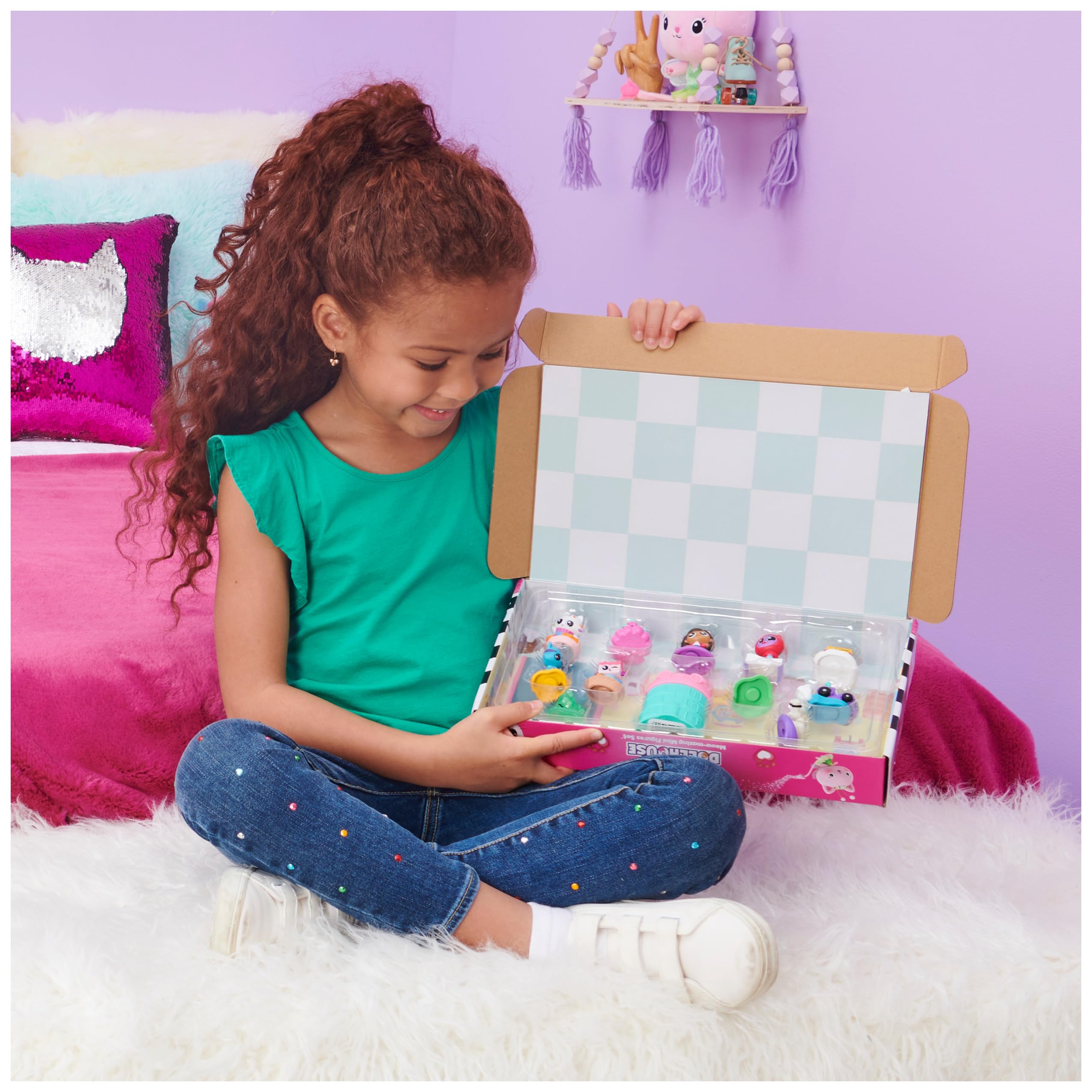 Gabby's Dollhouse, Meow-Mazing Mini Figures 12-Pack (Amazon Exclusive), Kids Toys for Ages 3 and up