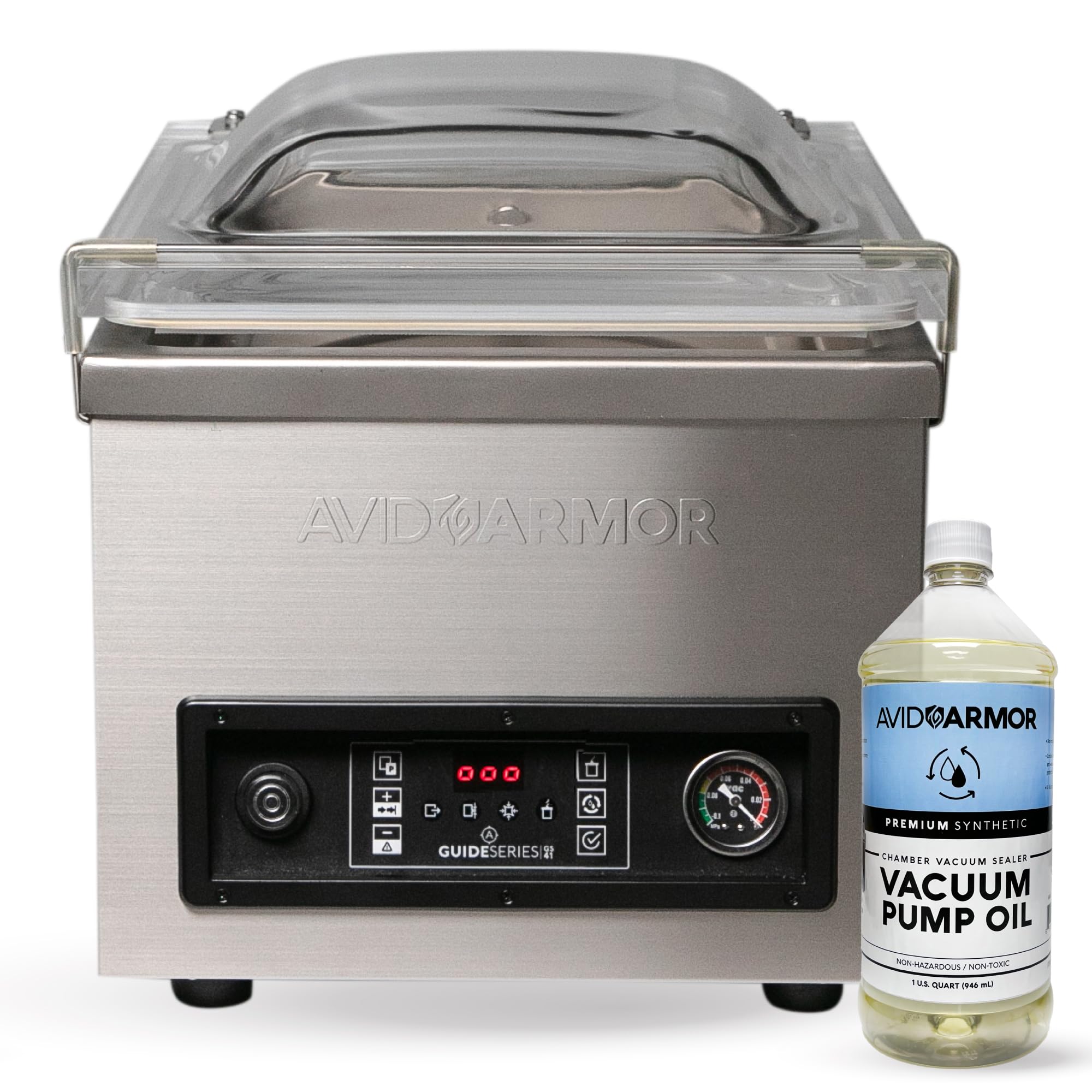 Avid Armor Chamber Vacuum Sealer GS41 with Pump Oil