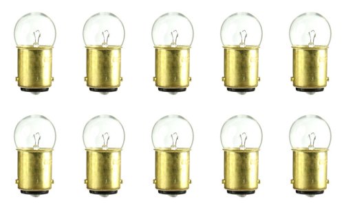CEC Industries #82 Bulbs, 6.5 V, 6.63 W, BA15d Base, G-6 shape (Box of 10)