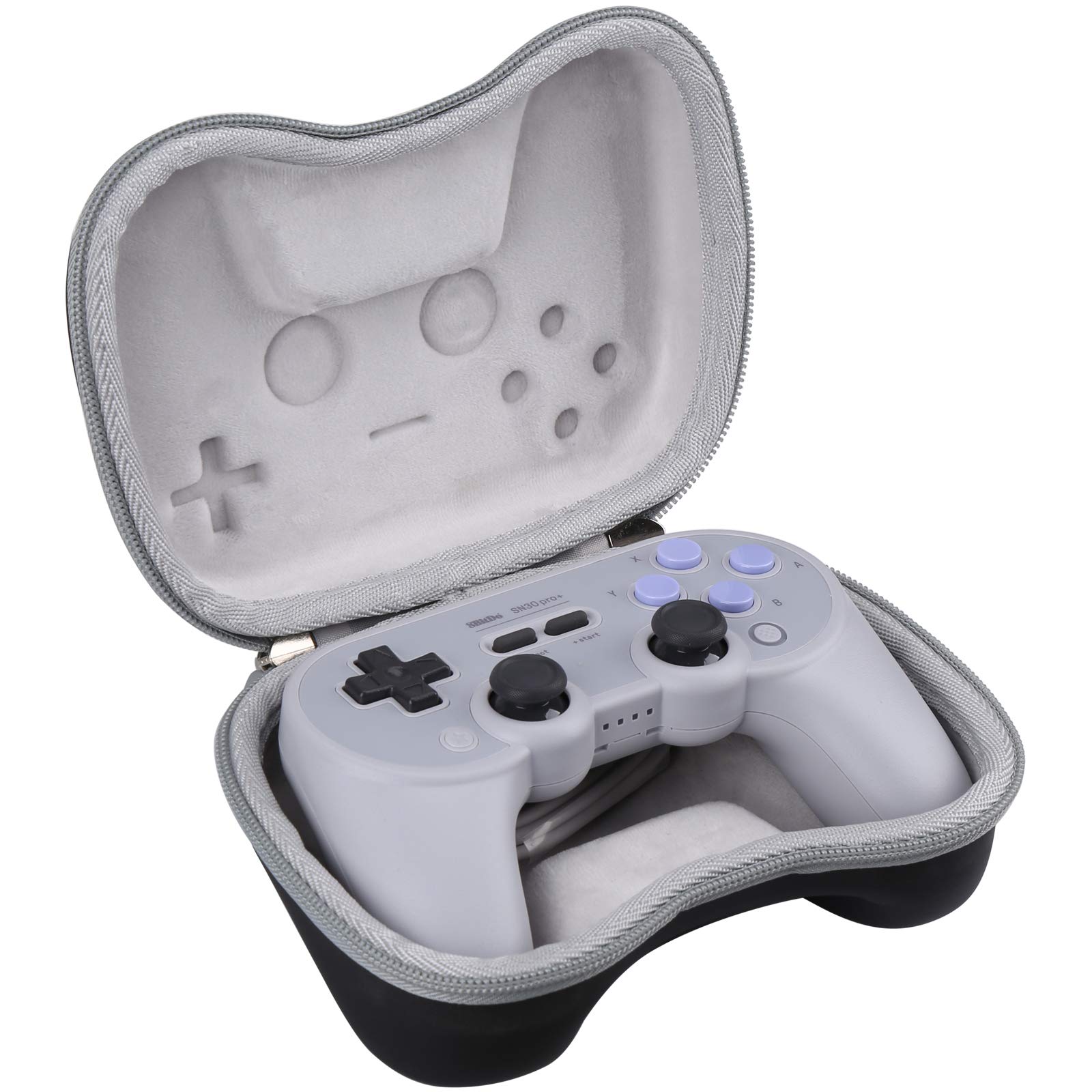 Aproca Hard Storage Travel Storage Case for 8Bitdo Sn30 Pro+ Bluetooth Gamepad Nintendo Switch