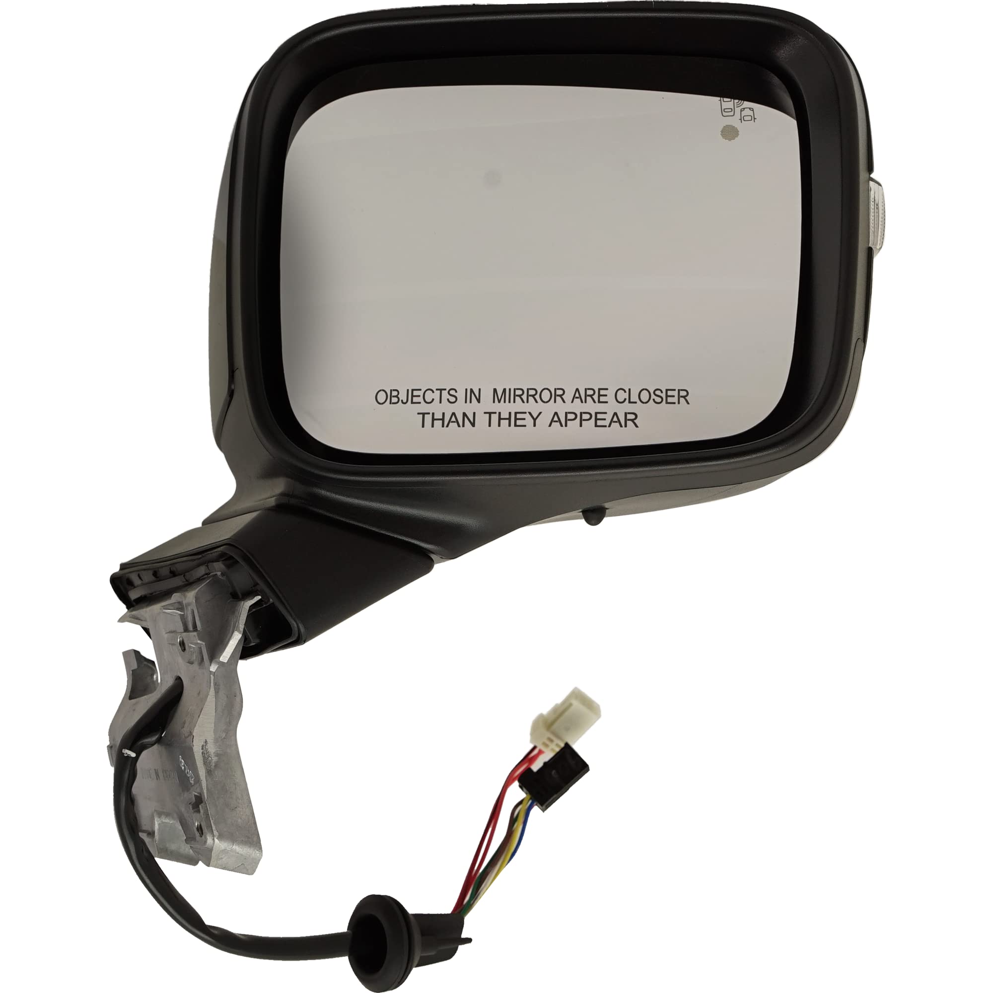 Kool Vue Driver & Passenger Side Power Heated Mirrors for Jeep Renegade 2015-2023 With Signal Light, Blind Spot Monitor & Memory Paintable