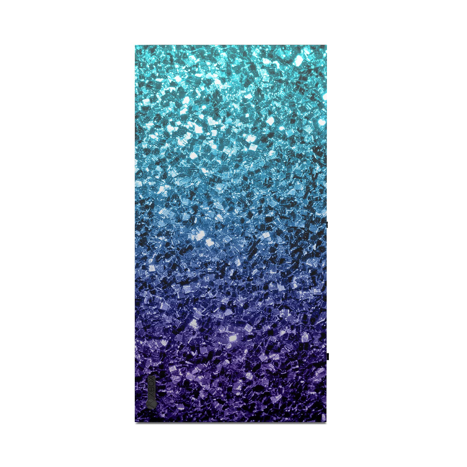 Head Case Designs Officially Licensed PLdesign Aqua Blue Art Mix Vinyl Sticker Gaming Skin Decal Cover Compatible With Xbox Series X Console