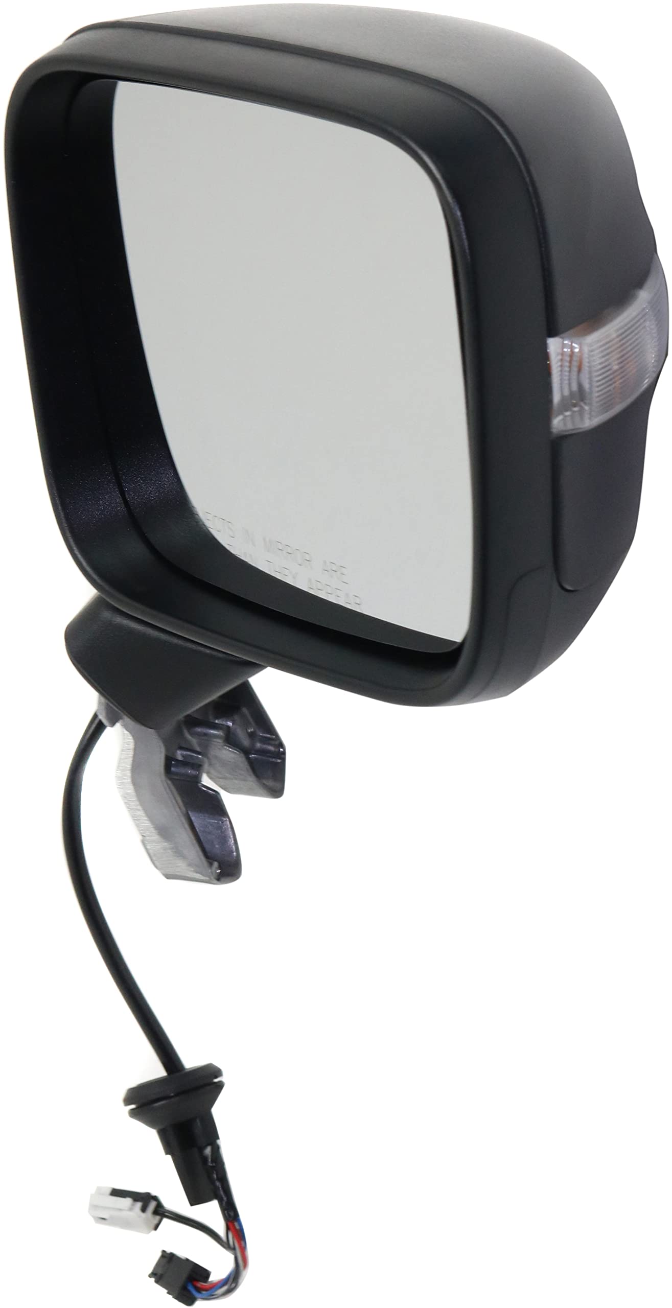 Kool Vue Driver & Passenger Side Power Heated Mirrors for Jeep Renegade 2015-2018 With Signal Light Textured