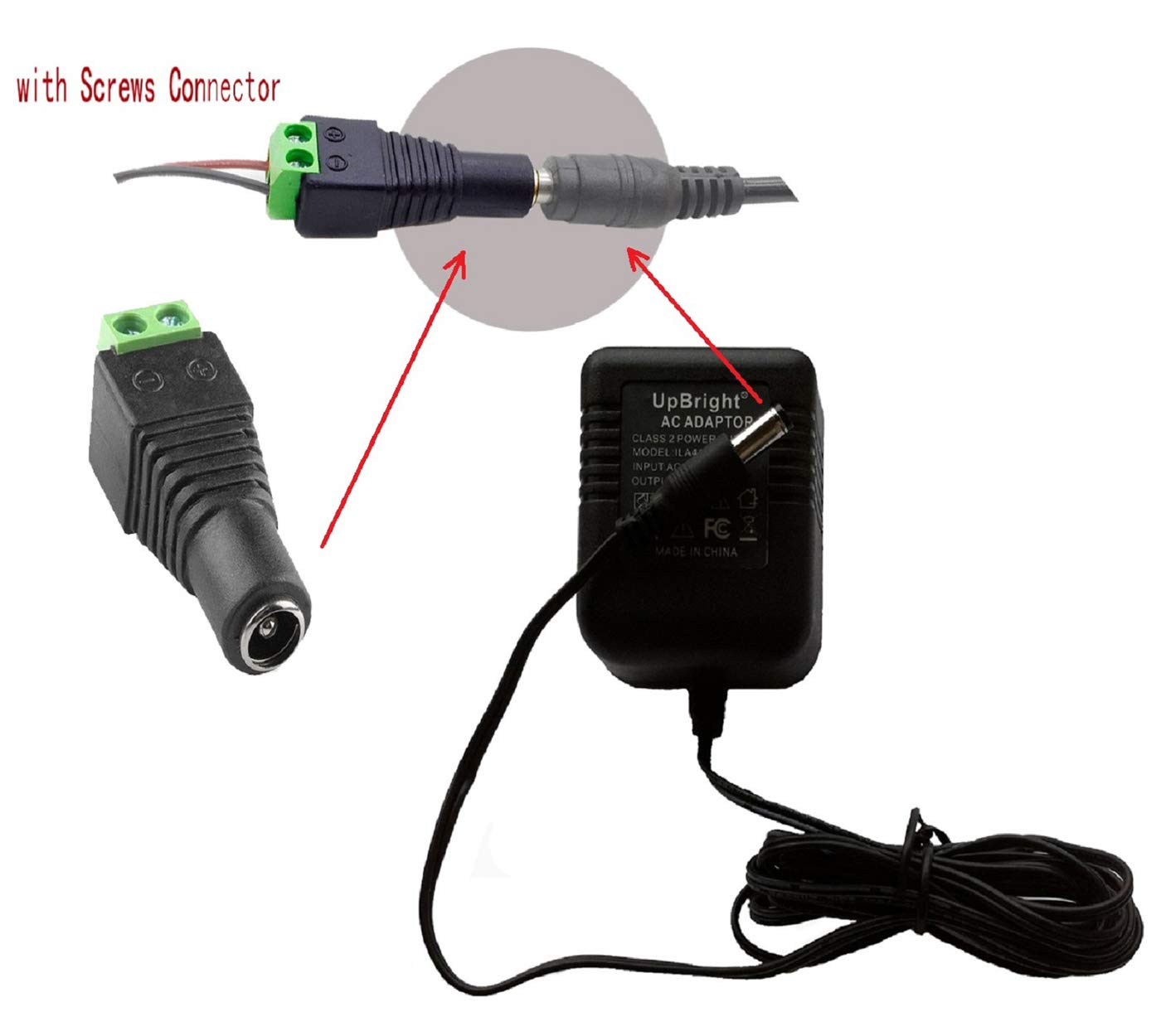 UpBright 12V AC/AC Adapter Compatible with HON-Kwang Model No A12083CEC P/N 20008801 HK HONKWANG ITE 12VAC 830mA AC12V 0.83A 12.0V 12 VAC 830 mA Class 2 Transformer Power Supply Cord Charger Mains PSU