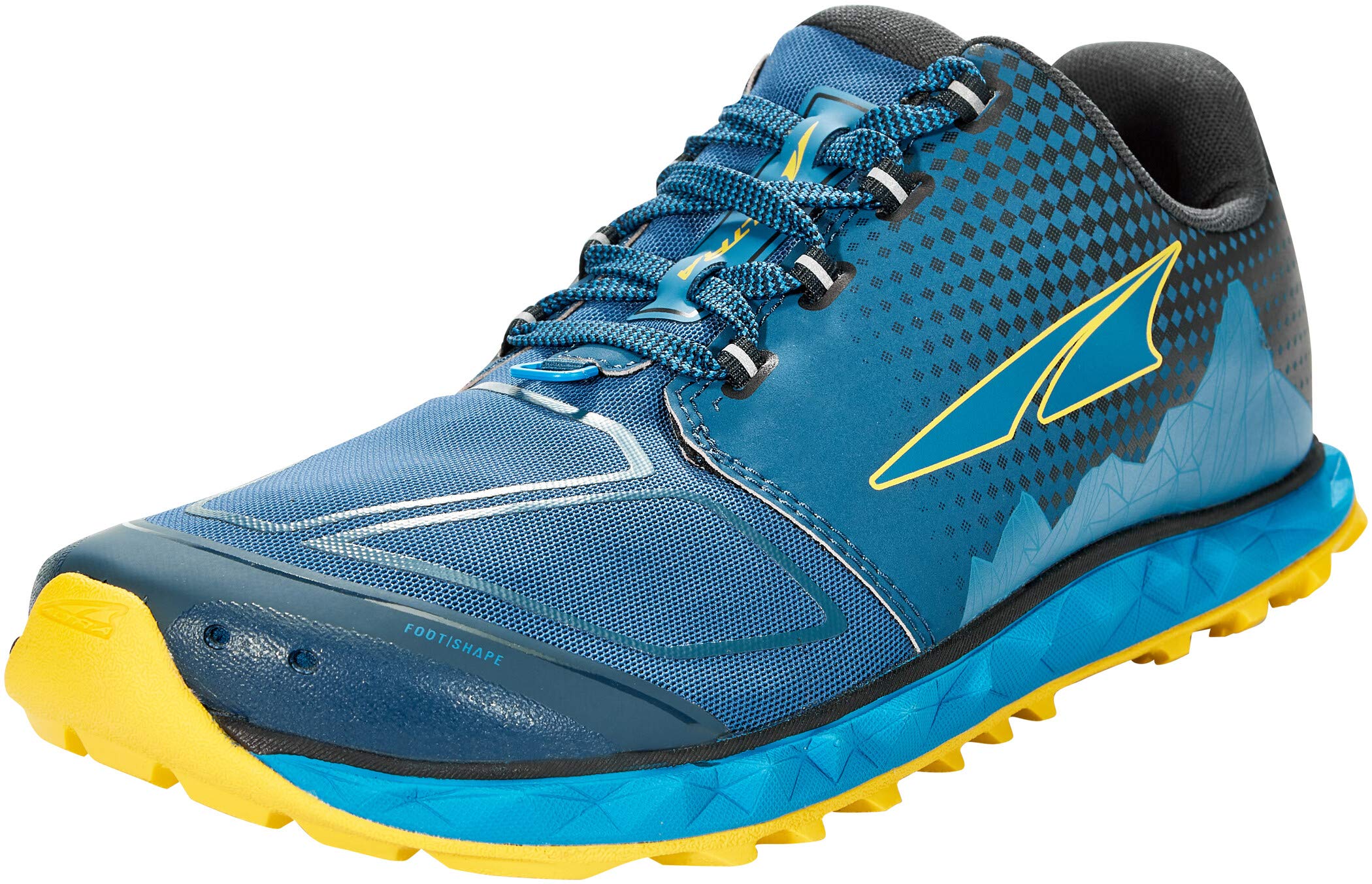 ALTRA Men's AL0A4VQB Superior 4.5 Trail Running Shoe, Green/Lime - 9 M US