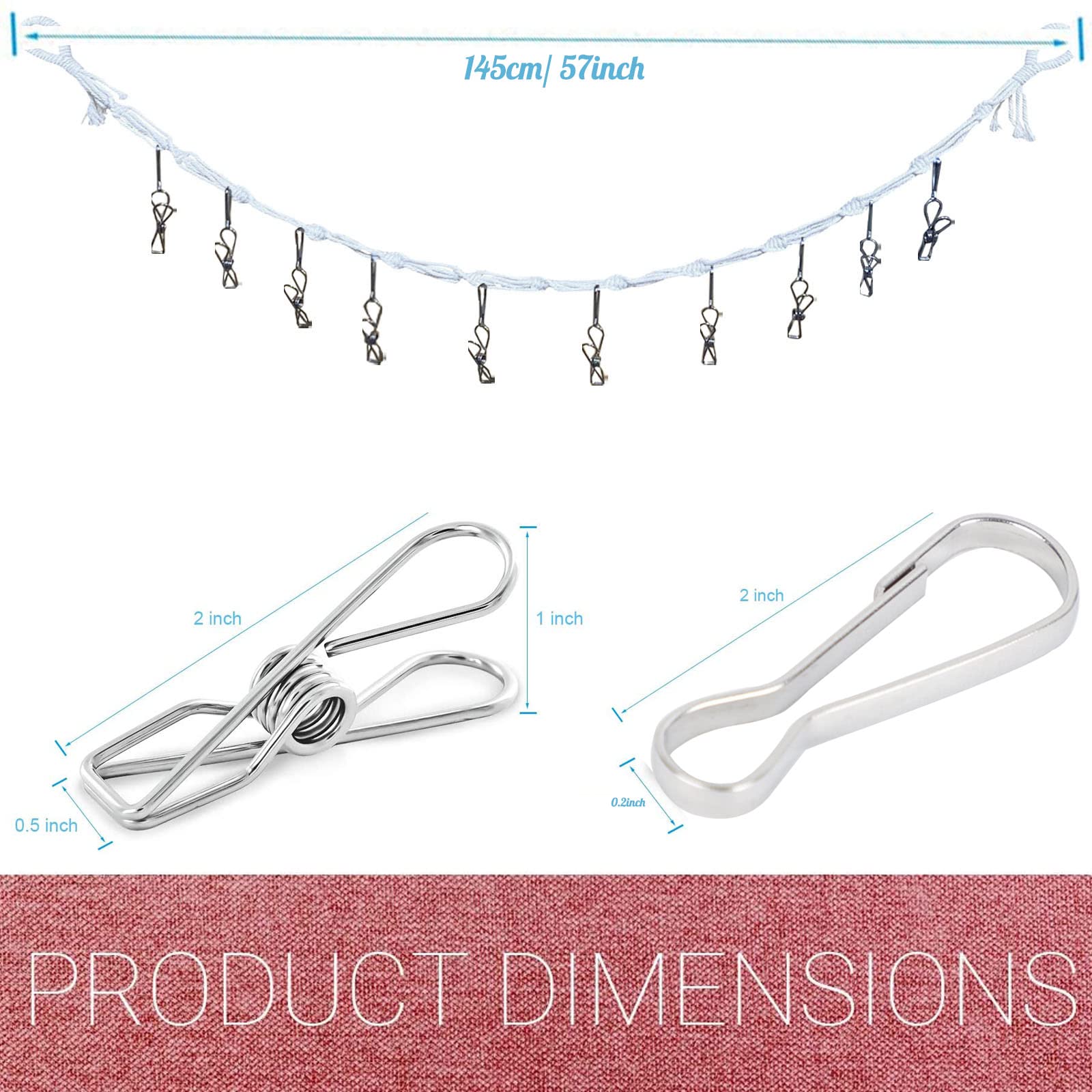 YedsIntu 2 Pcs Macrame Hat Hangers Hat Rack for Wall, Women Boho Hanging Hat Organizer Display Holder Storage for Wide Brimmed Fedora Sun Hats Cowboy