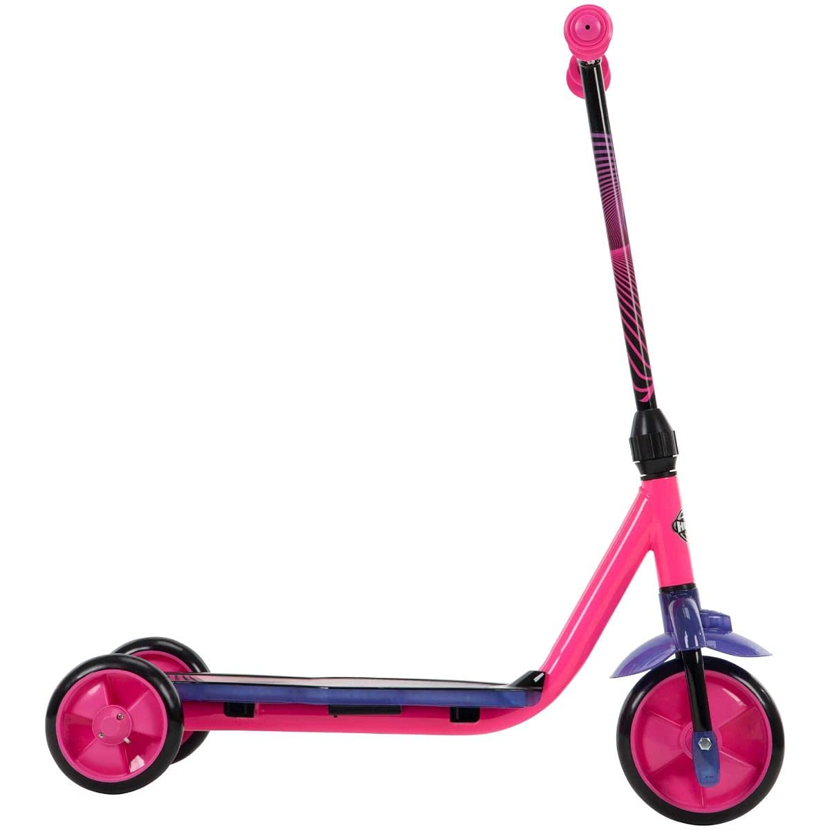 Huffy Neowave Electro-Light 3-Wheel Preschool Scooter β Pink and Purple