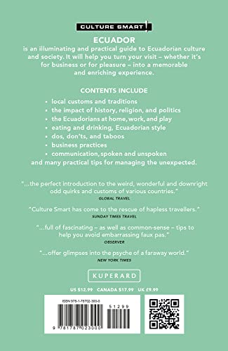 Ecuador - Culture Smart!: The Essential Guide to Customs & Culture