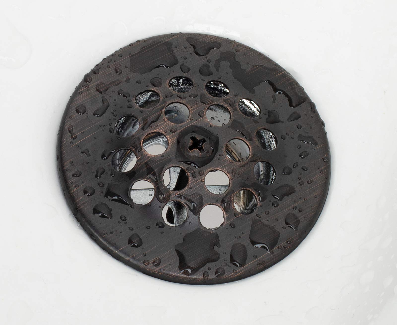 Artiwell Trip Lever Tub Trim Kit Set With Trip Lever Overflow Face Plate, Trip Lever Bathtub Drain with Strainer, Overflow and Matching Screws (OIL RUBBED BRONZE)