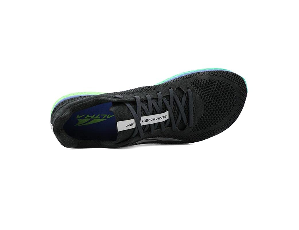 ALTRA Men's ALM1933B Escalante Racer Road Running Shoe, Black/Green - 10.5 M US