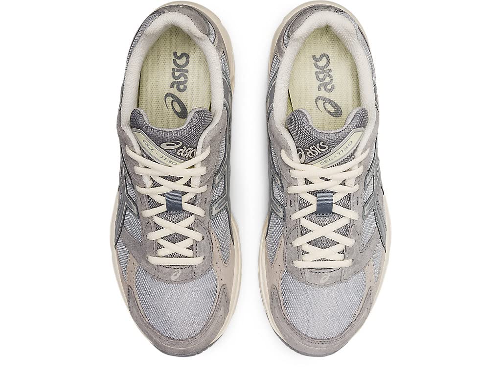 ASICS GEL-1130 Sneakers, Piedmont Grey/Sheet Rock, 10.5 US Women/9 US Men